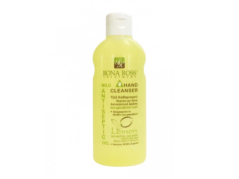 RONA ROSS ΑΝΤΙΣΗΠΤΙΚΟ ΤΖΕΛ ΛΕΜΟΝΙ 160ML - My Brands Store