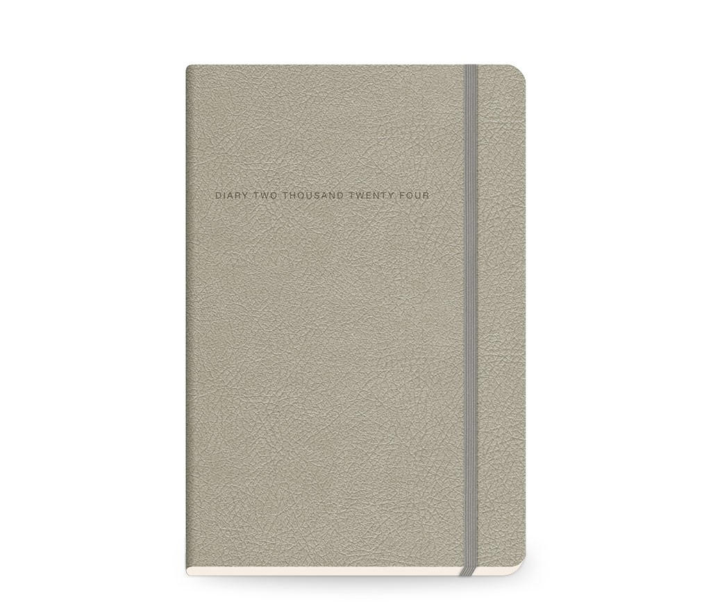 2024 ΗΜΕΡΟΛΟΓΙΟ SOFTLINE(14Χ21)ΗΜΕΡΗΣΙΟ WORM GRAY THE WRITING FIELDS - My Brands Store